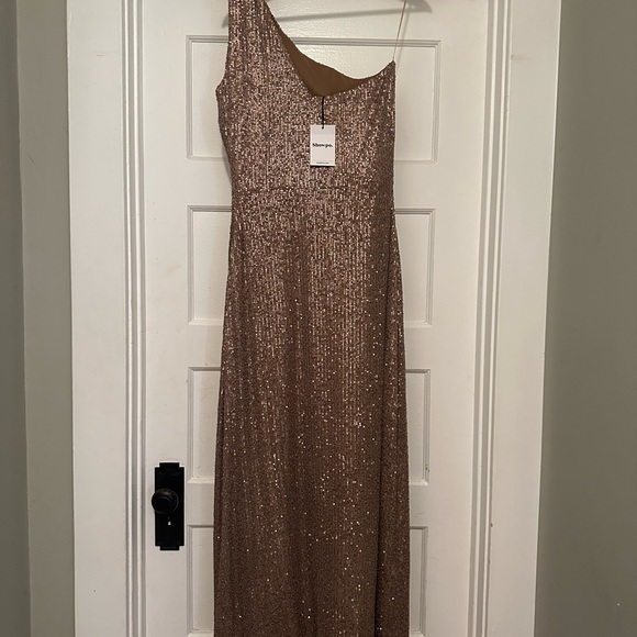 Showpo. | Dresses | Showpo Long Sequin Dress | Poshmark